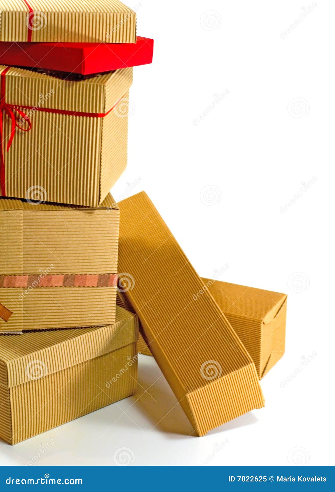 Stack Of Cardboard Boxes Picture. Image: 7022625
