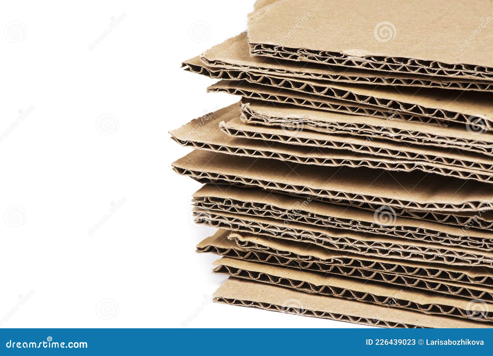 Stack Of Cardboard Boxes On Wooden Pallets, Shipment Package Boxes ...