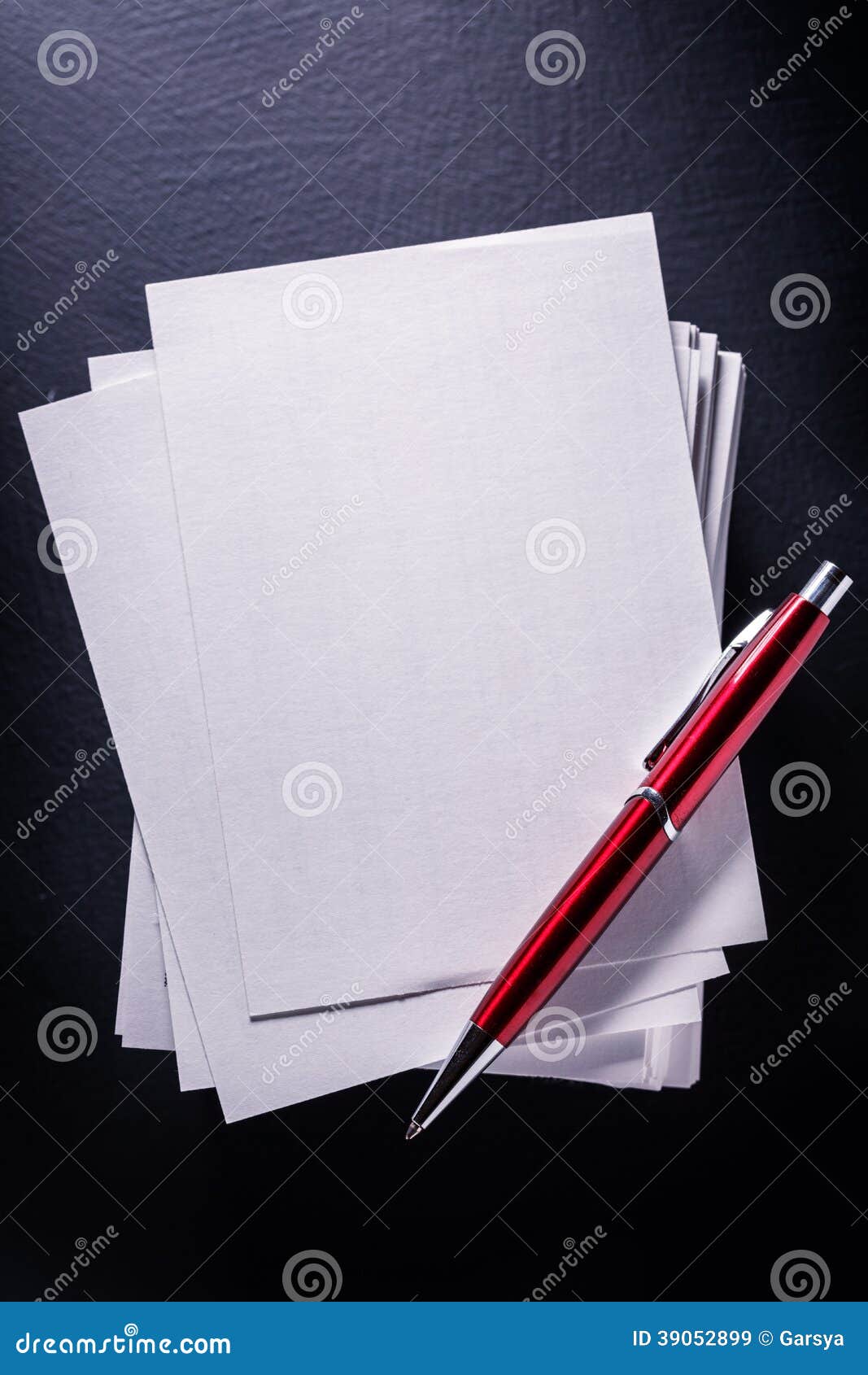 Stack of cards and pen stock image. Image of bunch, group - 39052899