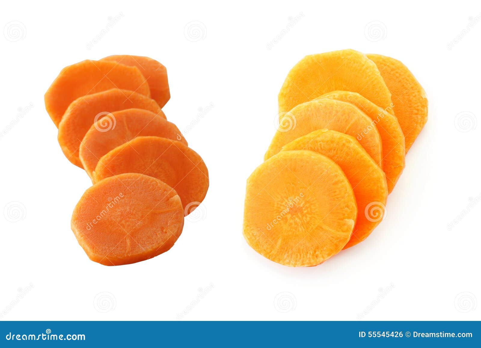 Stack carrot slices stock photo. Image of ripe, macro - 55545426