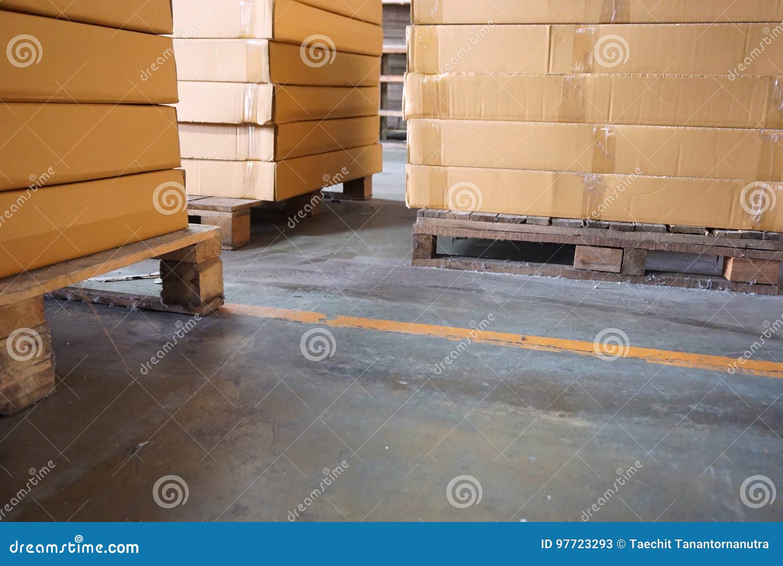 Stack of carton box stock image. Image of background - 97723293