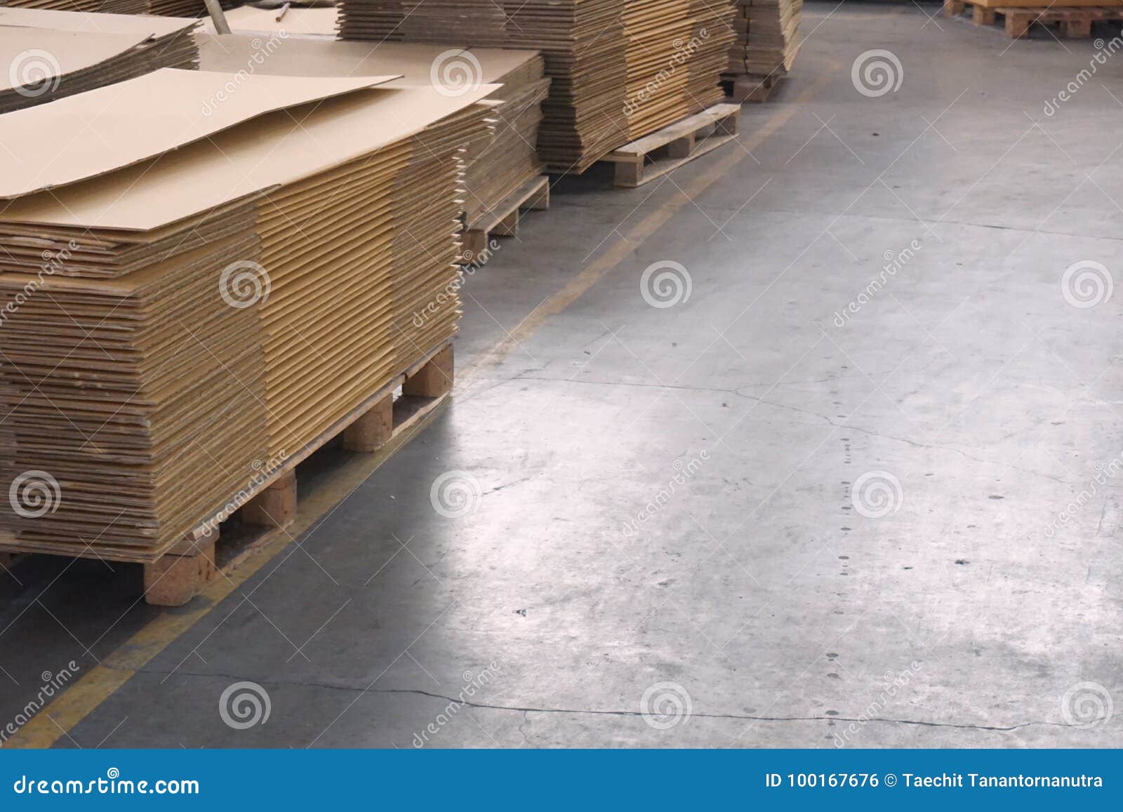 Stack of carton box stock photo. Image of place, room - 100167676