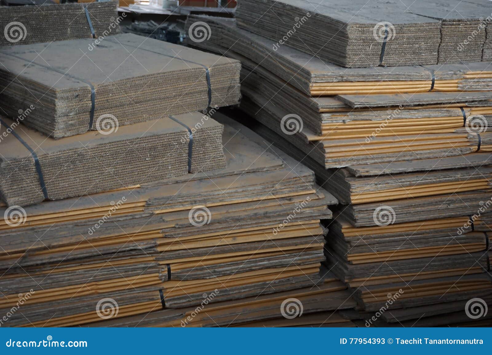 Stack of carton boxes stock image. Image of industry - 77954393