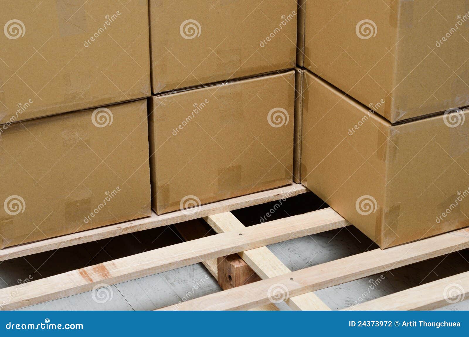Stack of Carton Boxes Package Stock Photo - Image of packaging, carton ...