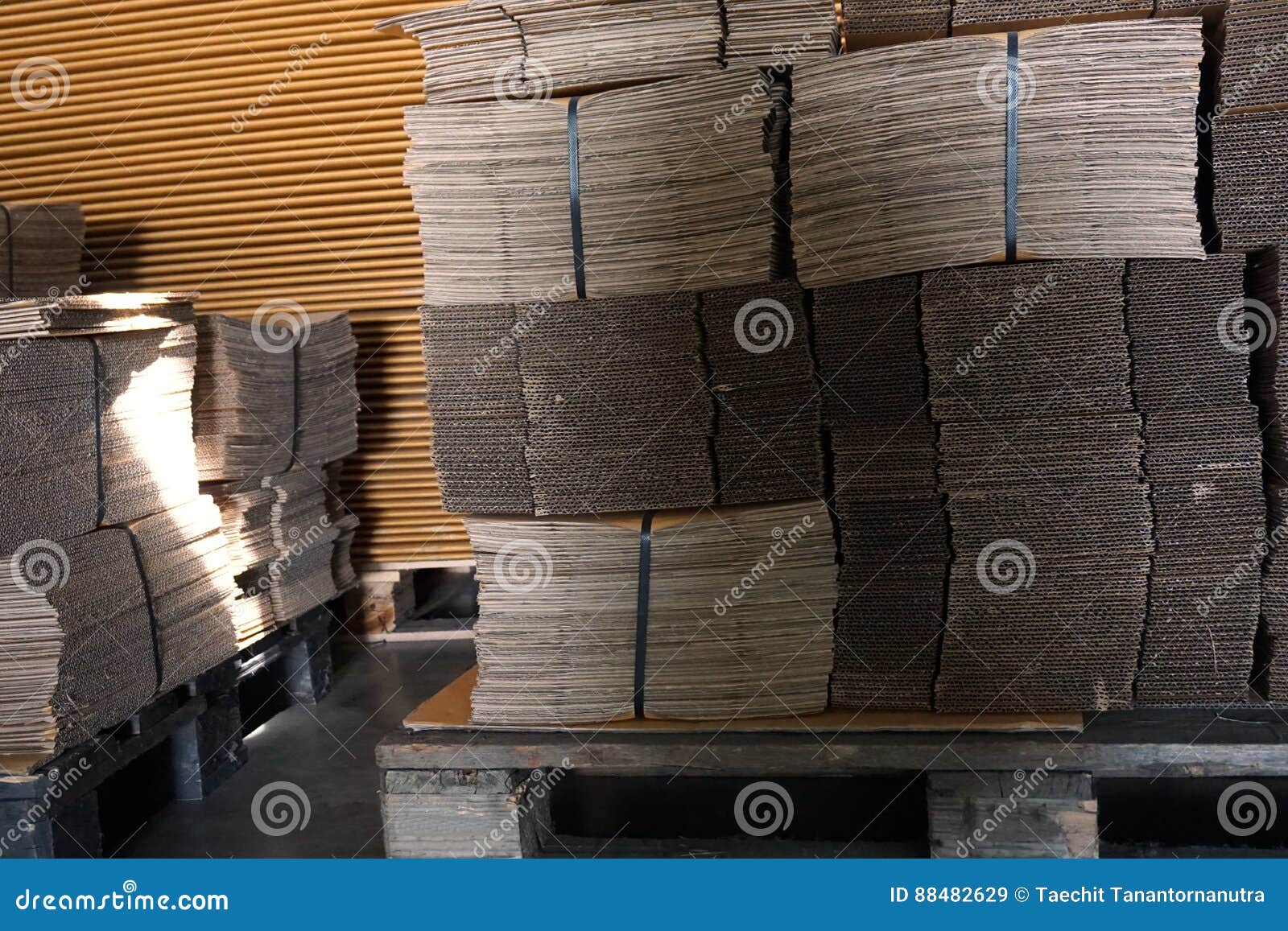 Stack of carton stock image. Image of paper, carton, detail - 88482629