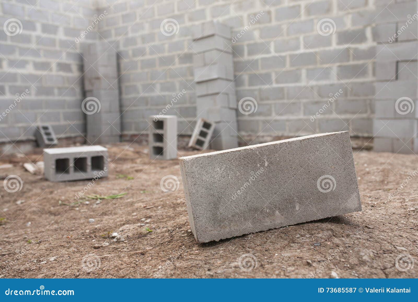 Stack Of Cinder Blocks Royalty-Free Stock Image | CartoonDealer.com ...