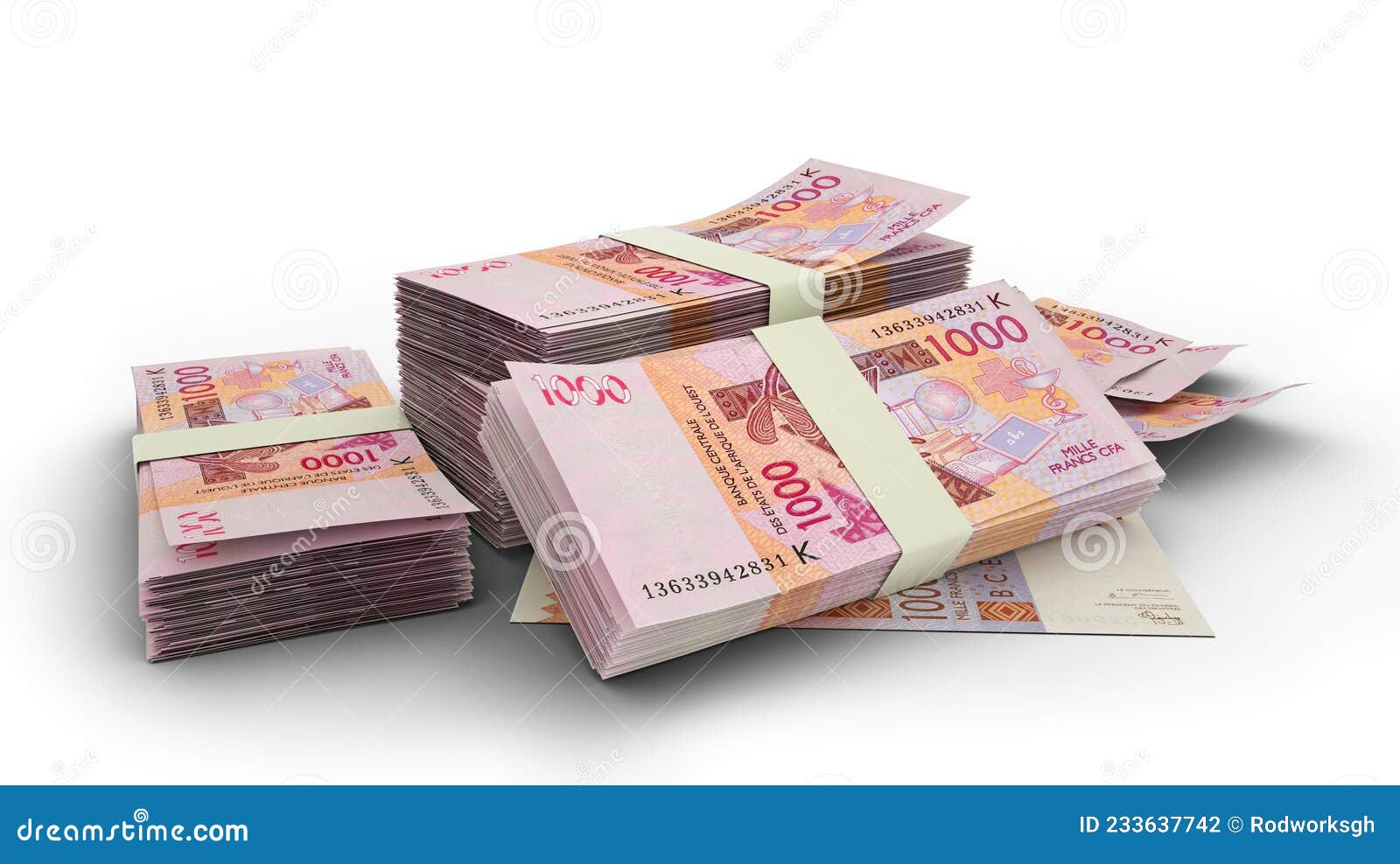 Franc Notes In A Robotic Claw Stock Photography | CartoonDealer.com ...