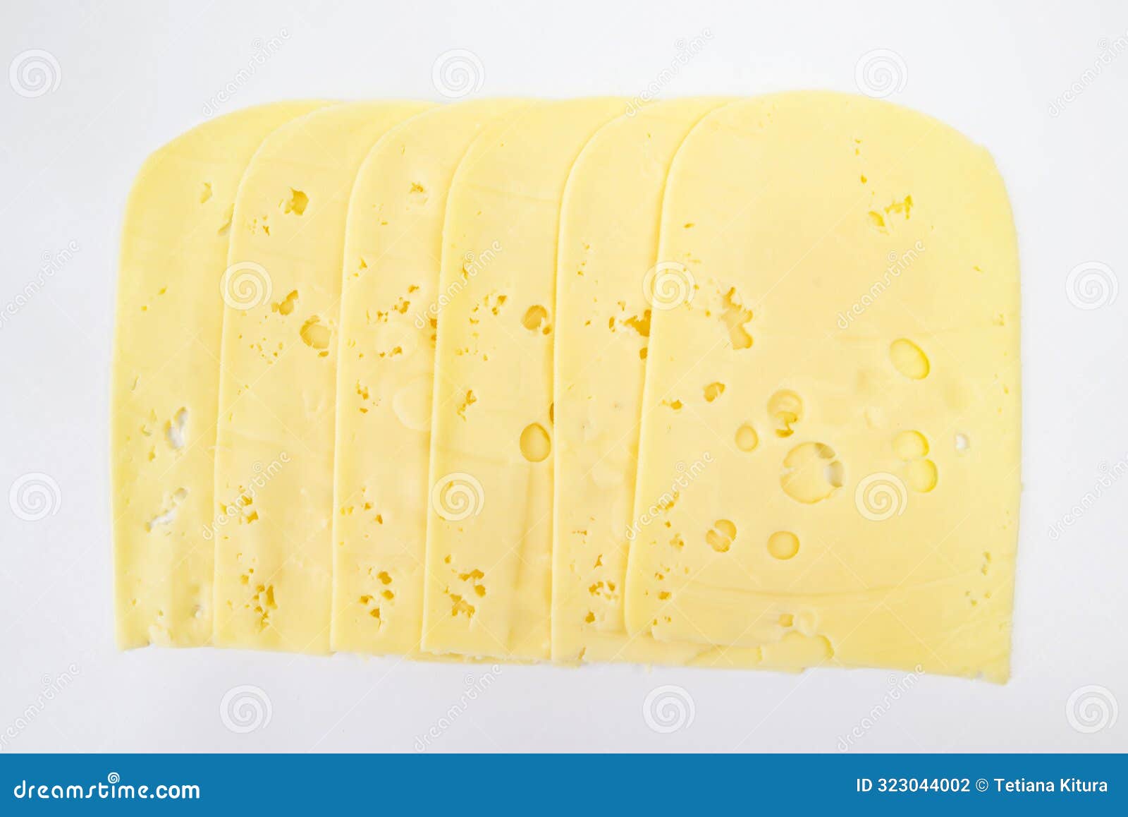 A Stack of Cheese Slices, Sliced ??natural Cheese Stock Photo - Image ...