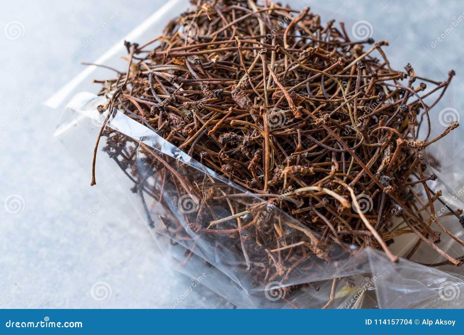 Stack of Cherry Branches / Stalks in Package Stock Photo - Image of ...