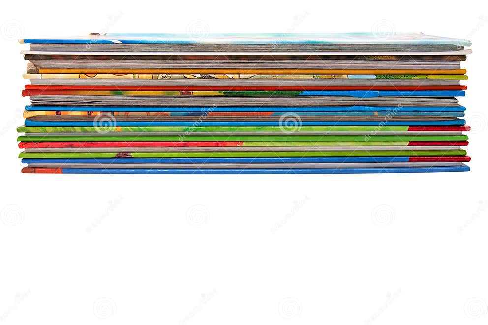 Stack children books stock image. Image of horizontal - 17676169