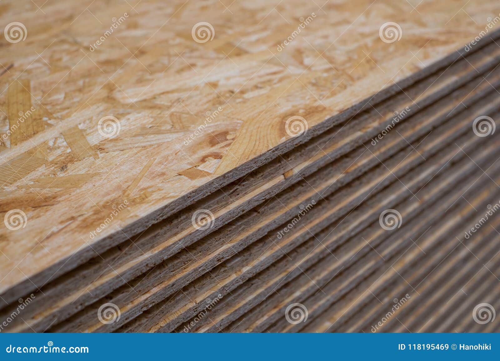 Stack Chipboard Planks , Plywood Osb Panels Stock Image - Image of ...