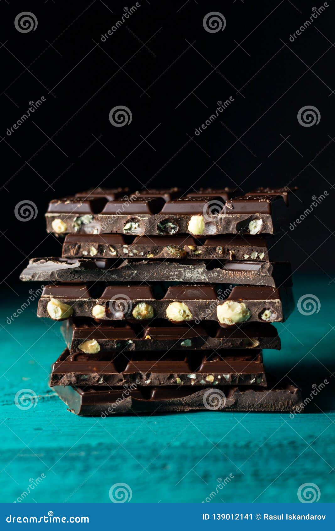 A stack of chocolate bars stock image. Image of stack - 139012141