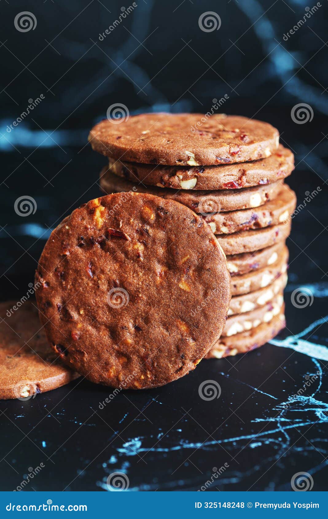 Stack Of Dry Fruits For Background, Arrangement Various Stock Photo ...