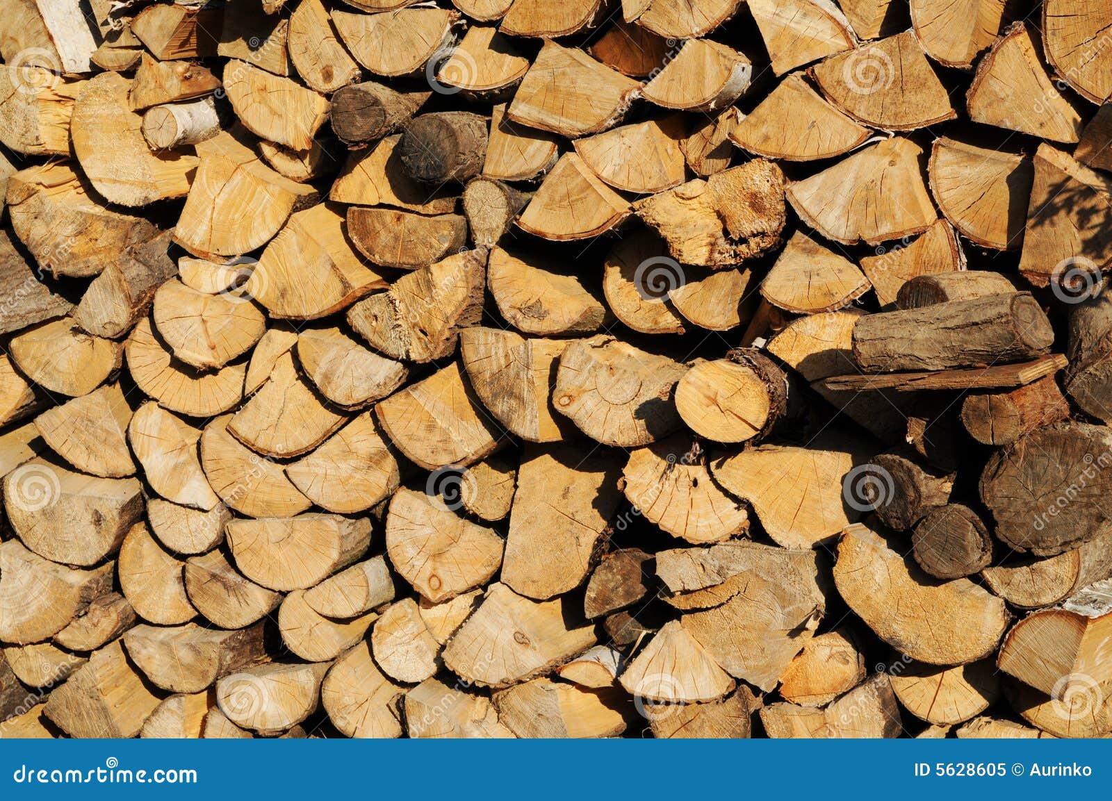 Stack of chopped firewood stock image. Image of stacked - 5628605