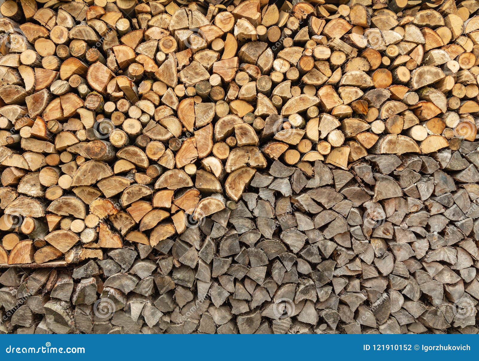Stack of chopped firewood stock photo. Image of storage - 121910152