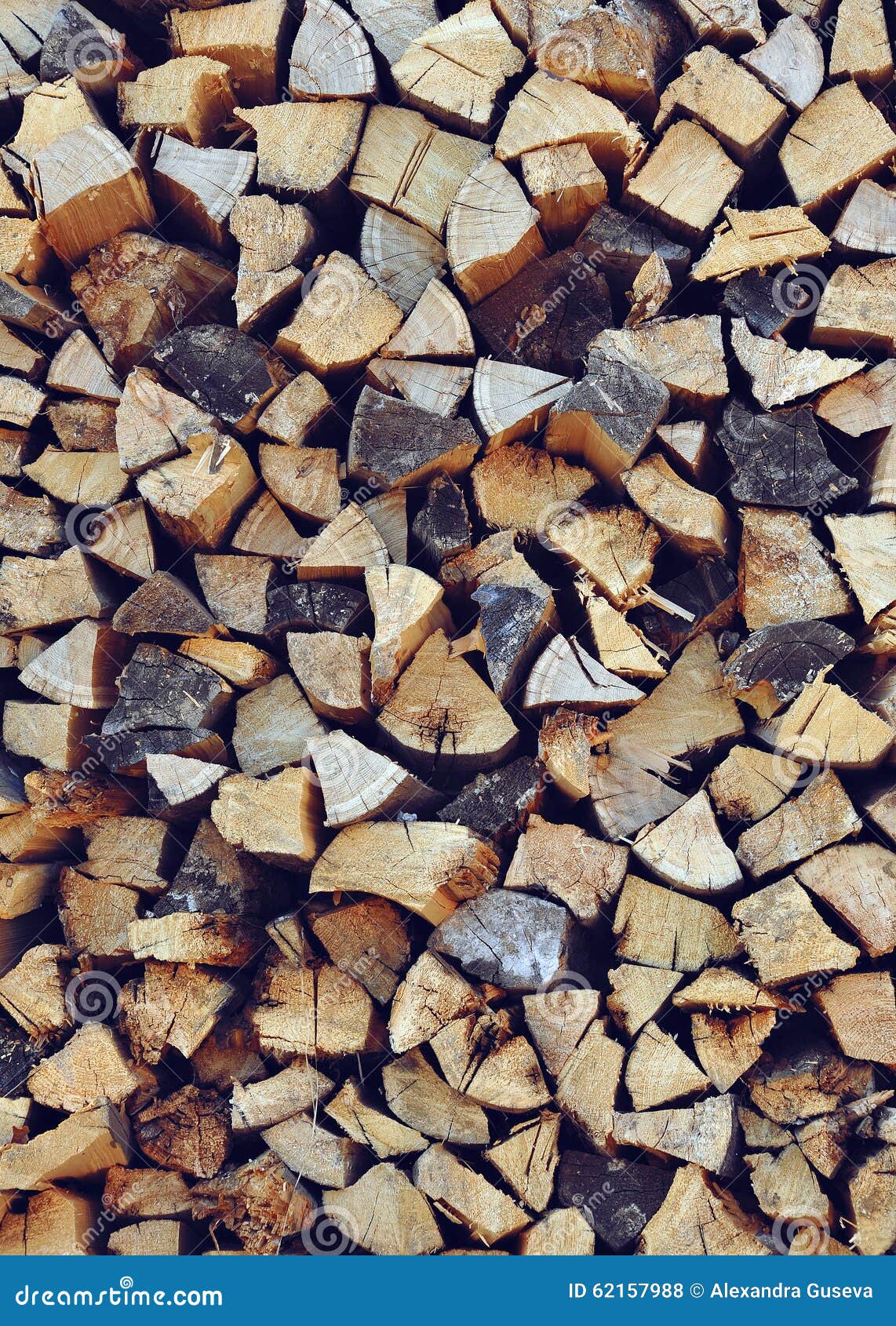 Stack of Chopped Firewood. Vertical Background Stock Photo - Image of ...