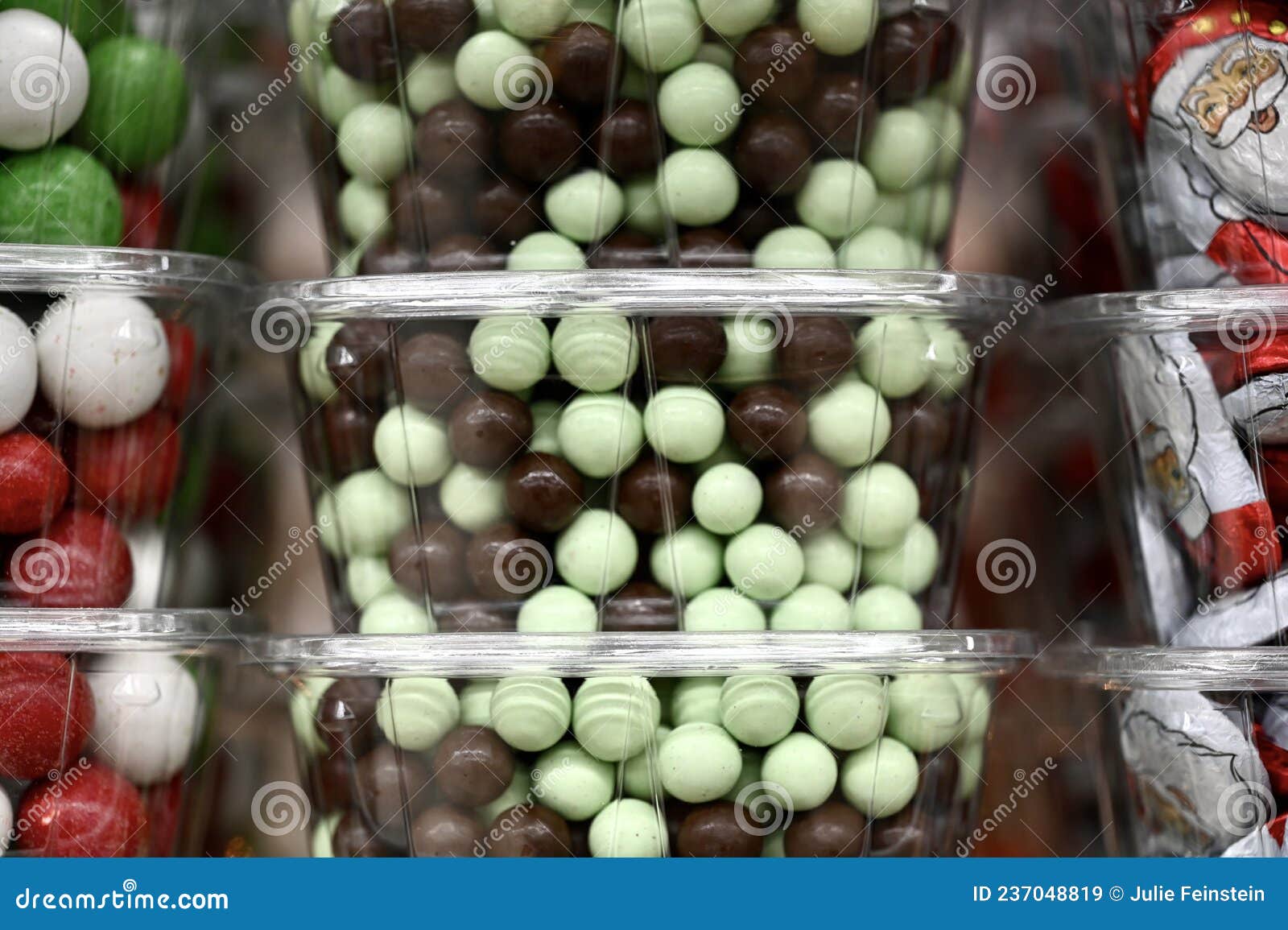Stack of Christmas Candy stock image. Image of candy - 237048819