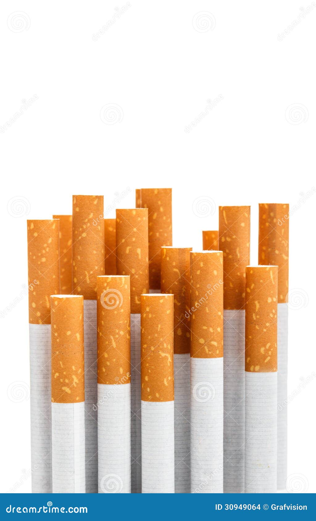 Stack of cigarette stock photo. Image of space, cigar - 30949064