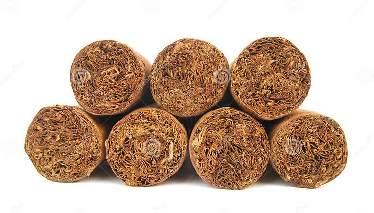 Stack of cigars stock photo. Image of pile, habit, nicotine - 10677598