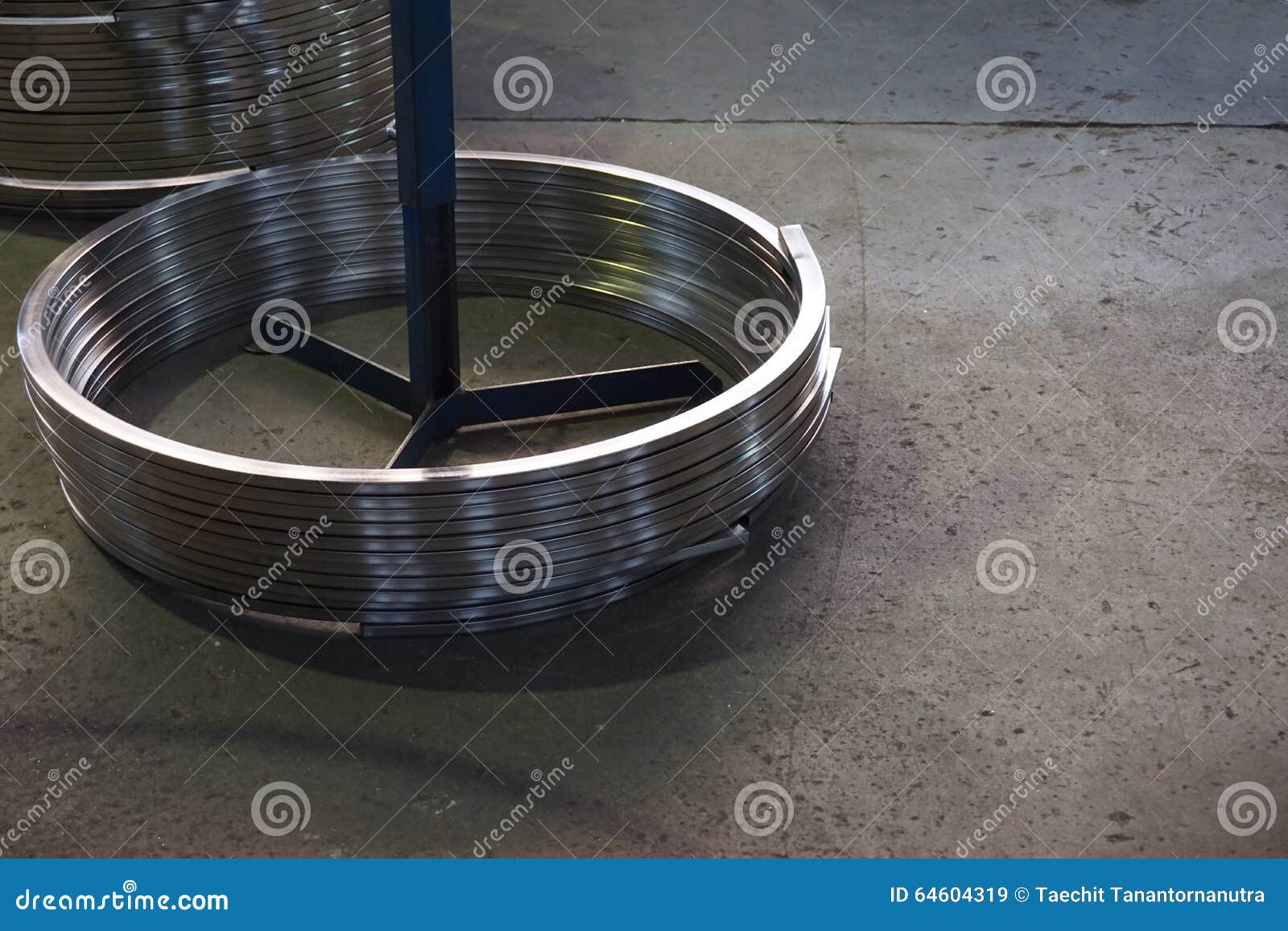 Stack of circle tubes stock image. Image of engineering - 64604319