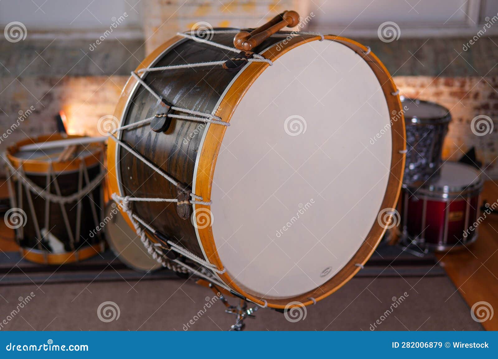 Classic Of Drums Royalty-Free Stock Photo | CartoonDealer.com #43967139