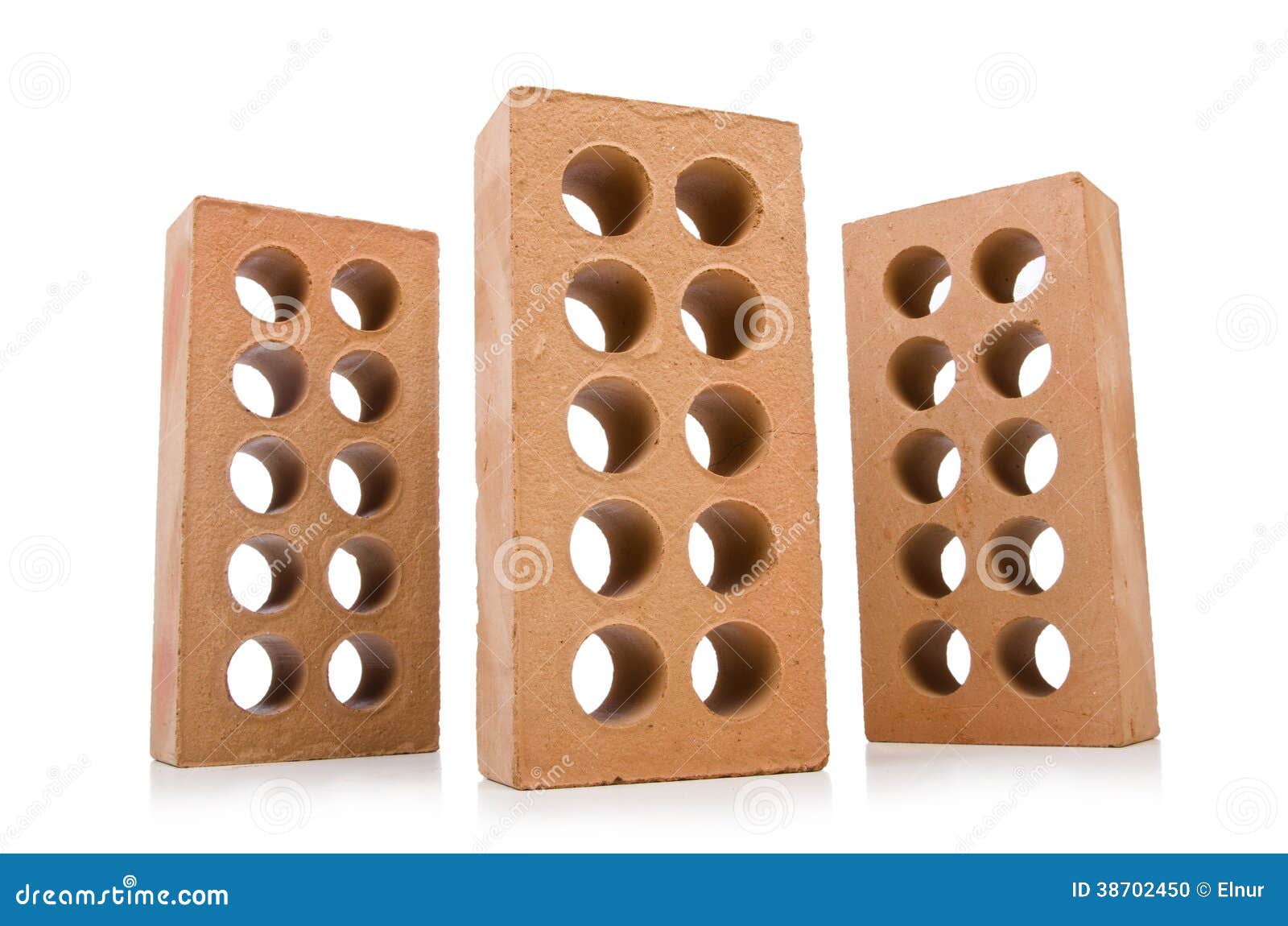 Stack of clay bricks stock photo. Image of solid, orange - 38702450