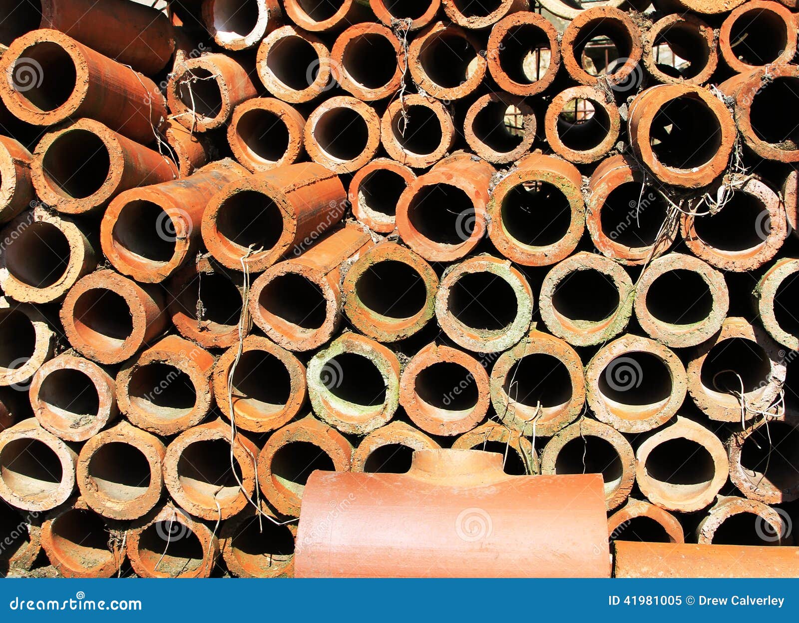 Stack Clay Drainage Pipes Photos - Free & Royalty-Free Stock Photos ...