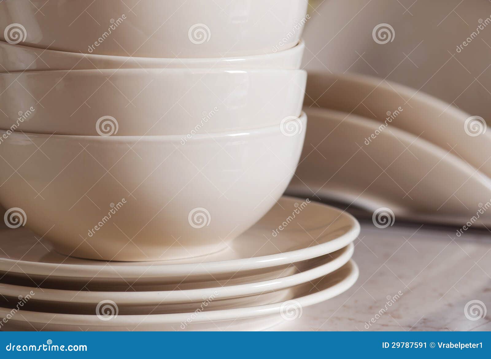 Stack of clean cookware stock image. Image of pile, containers - 29787591
