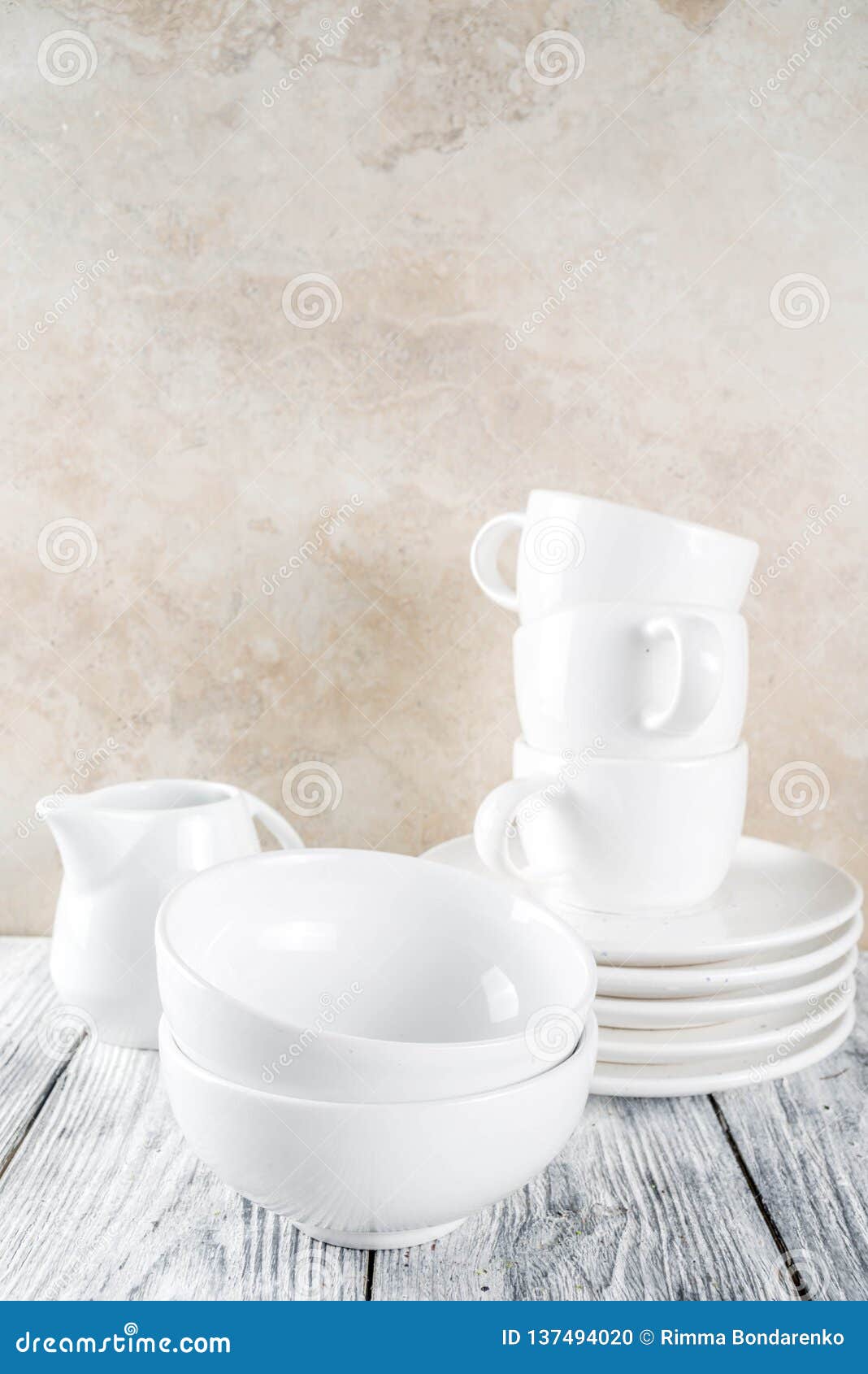 Stack Clean Empty Kitchen Utensils Stock Photo - Image of eatery, home ...