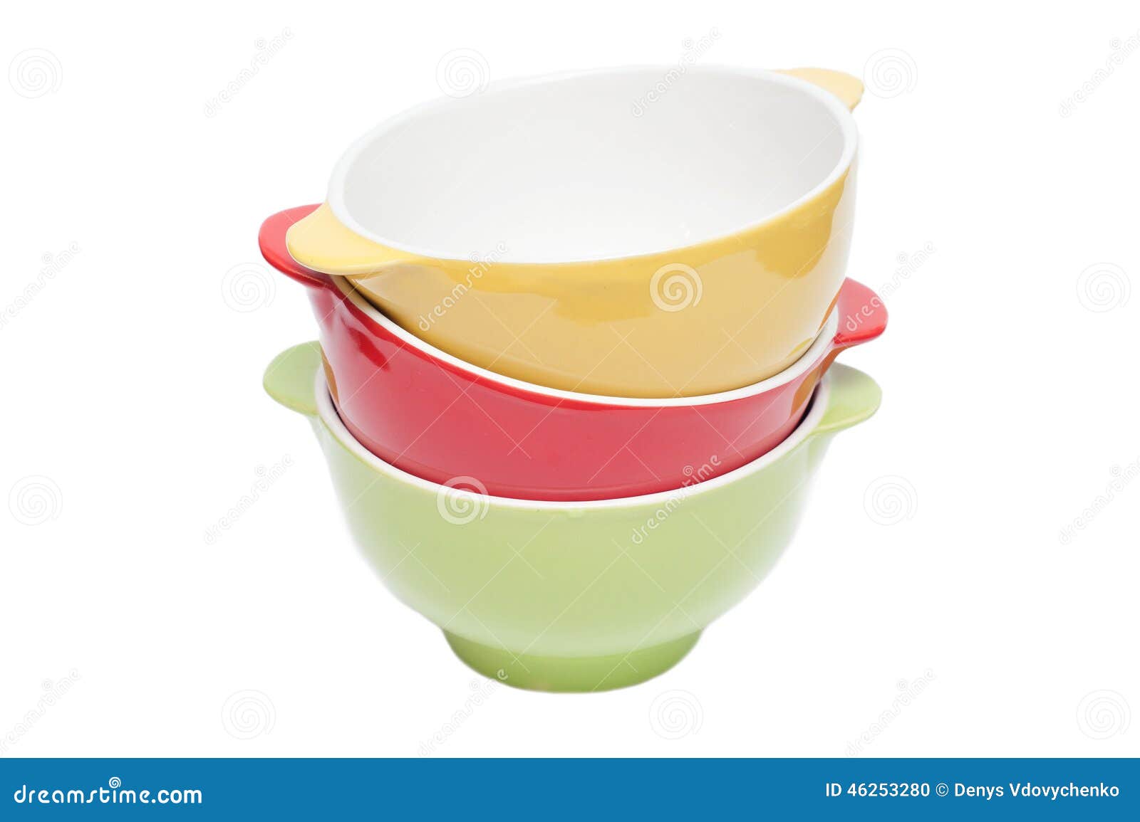 Stack of Clean Empty Plates Stock Photo - Image of background, group ...