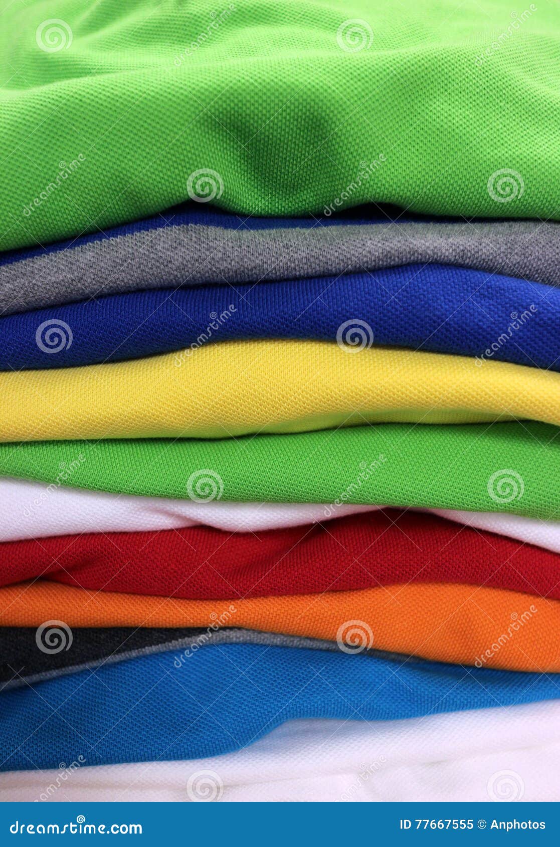 Stack of cloth stock image. Image of stack, white, yellow - 77667555