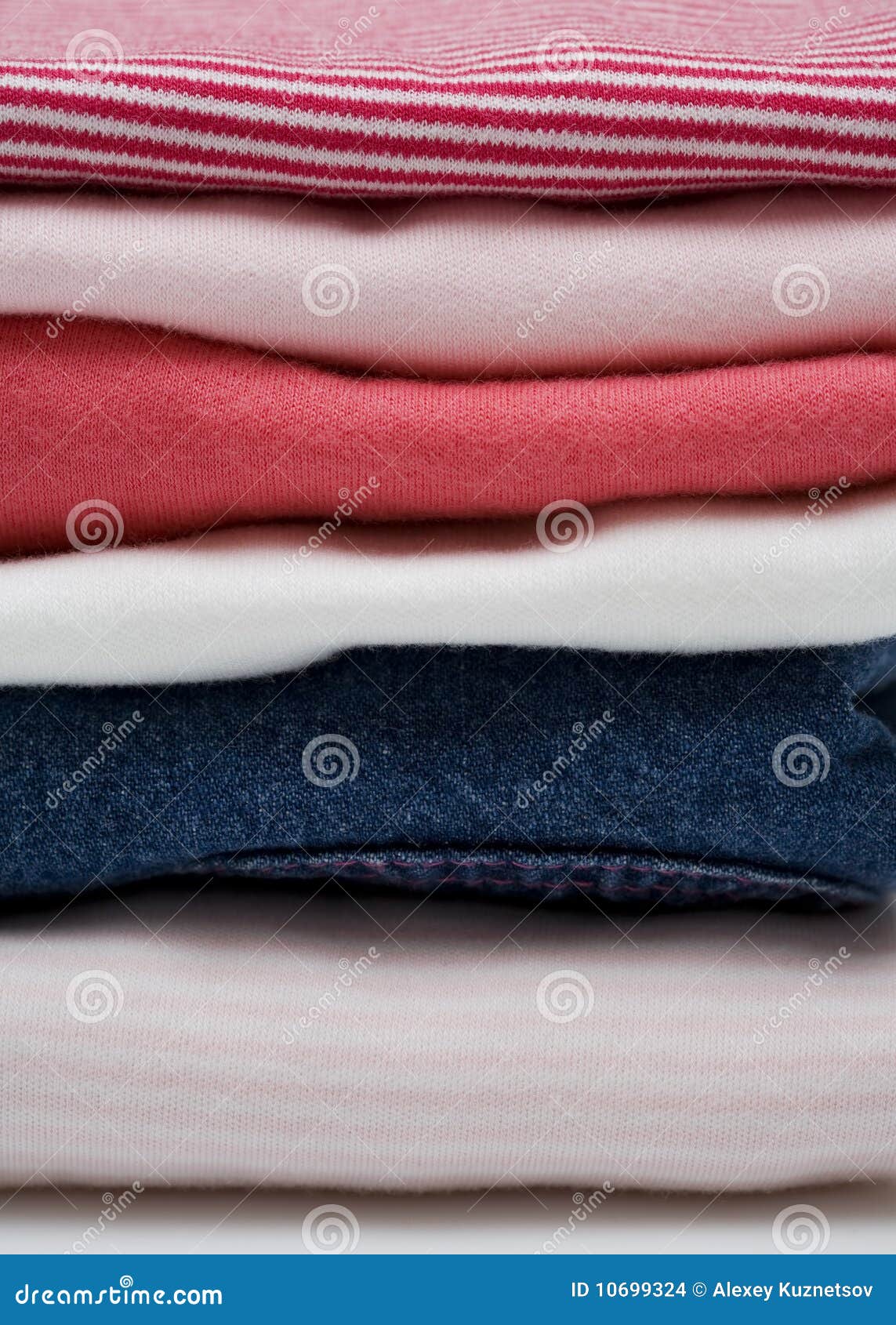 Stack of clothes stock photo. Image of fashion, backgrounds - 10699324