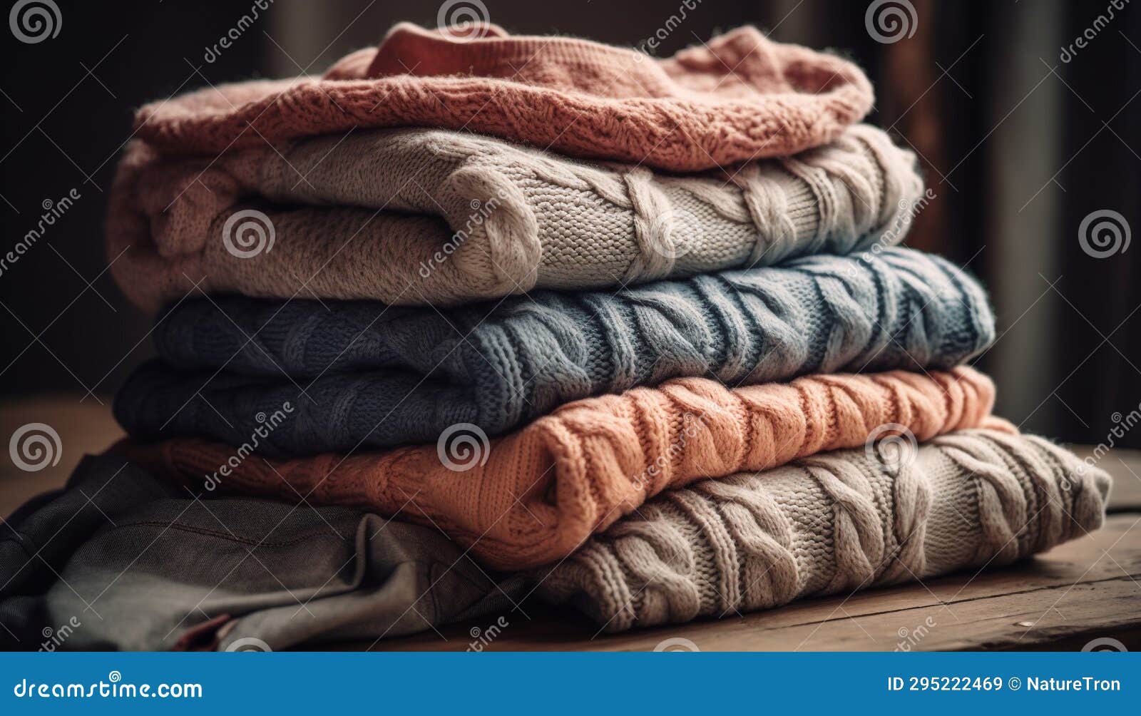 Stack of Clothing Stack of Clothing Stack of Clothes Stock Illustration ...
