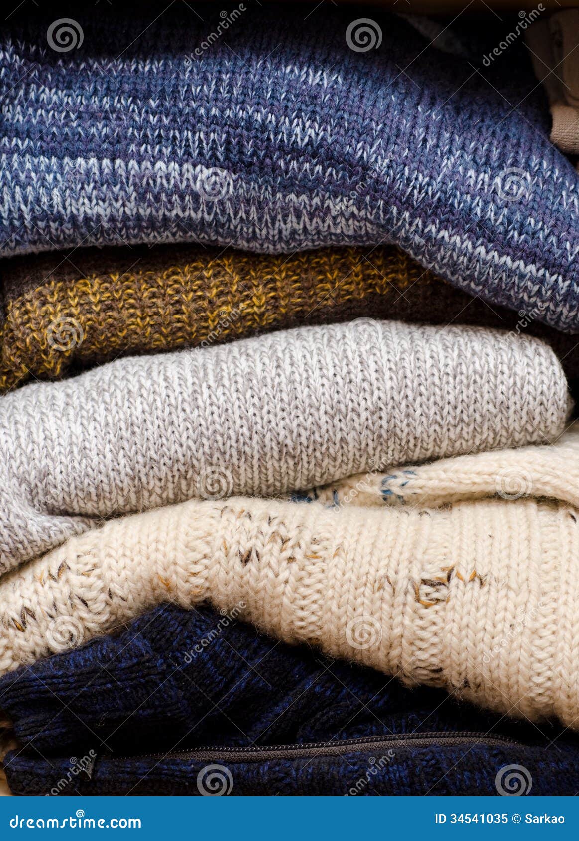 Stack of clothes stock image. Image of cloth, white, sweater - 34541035