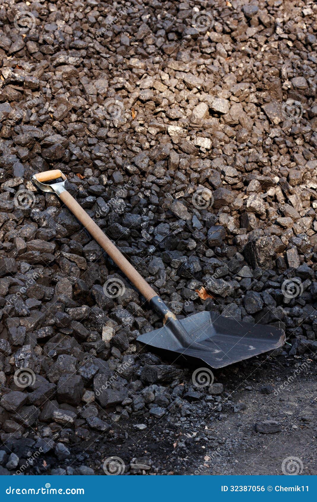 Stack of coal stock photo. Image of energy, extraction - 32387056
