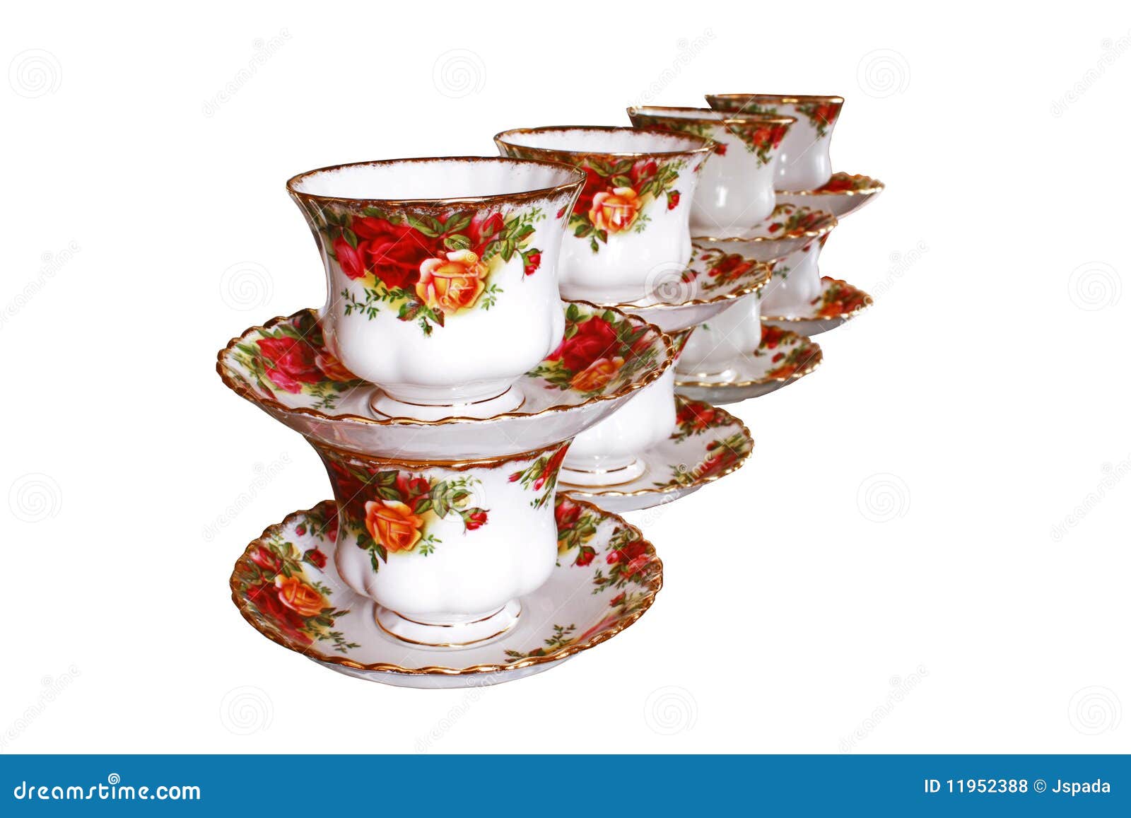 Stack of coffee cups stock photo. Image of dinnerware - 11952388