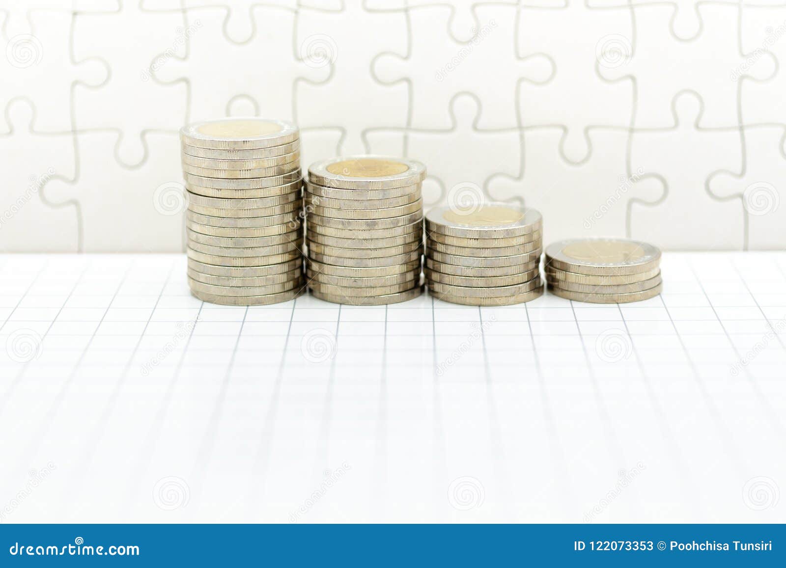 Stack Of Jigsaw Puzzle Pieces Stock Photo | CartoonDealer.com #11432124