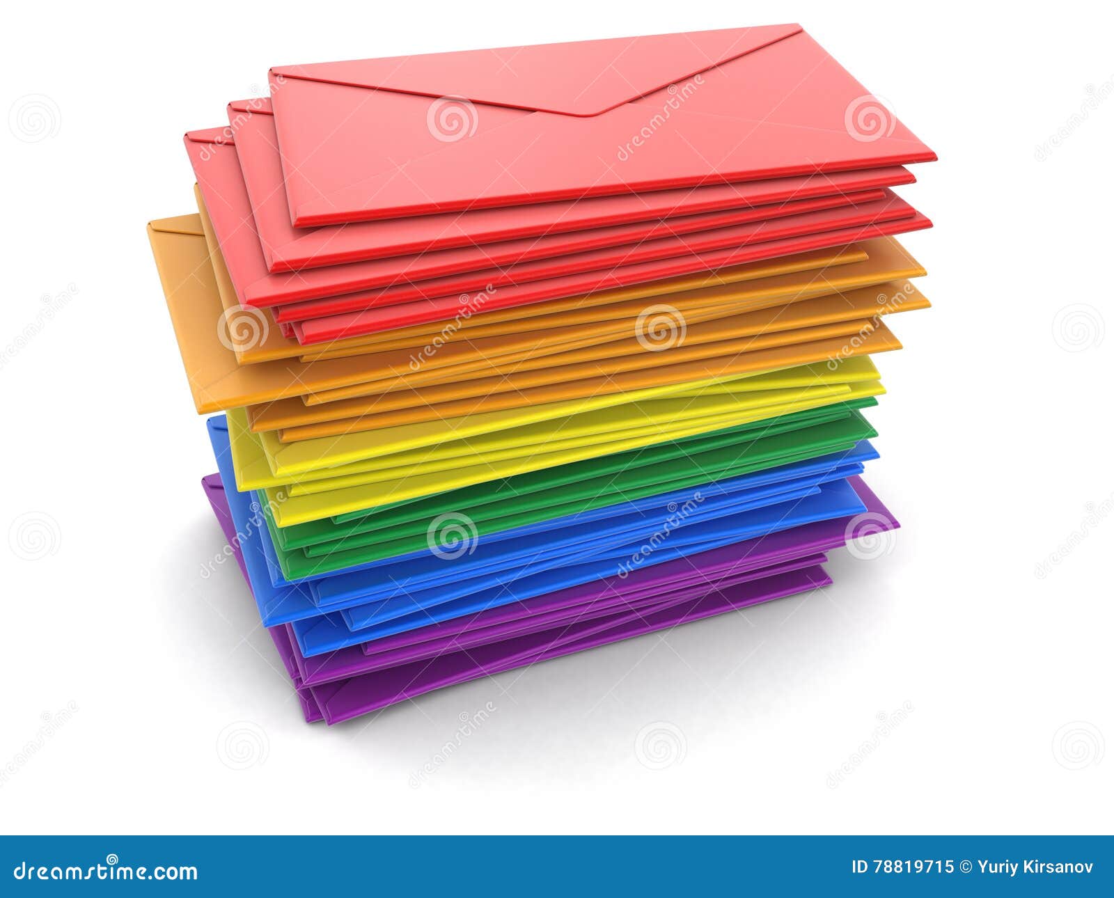 Stack of color letters stock illustration. Illustration of business ...