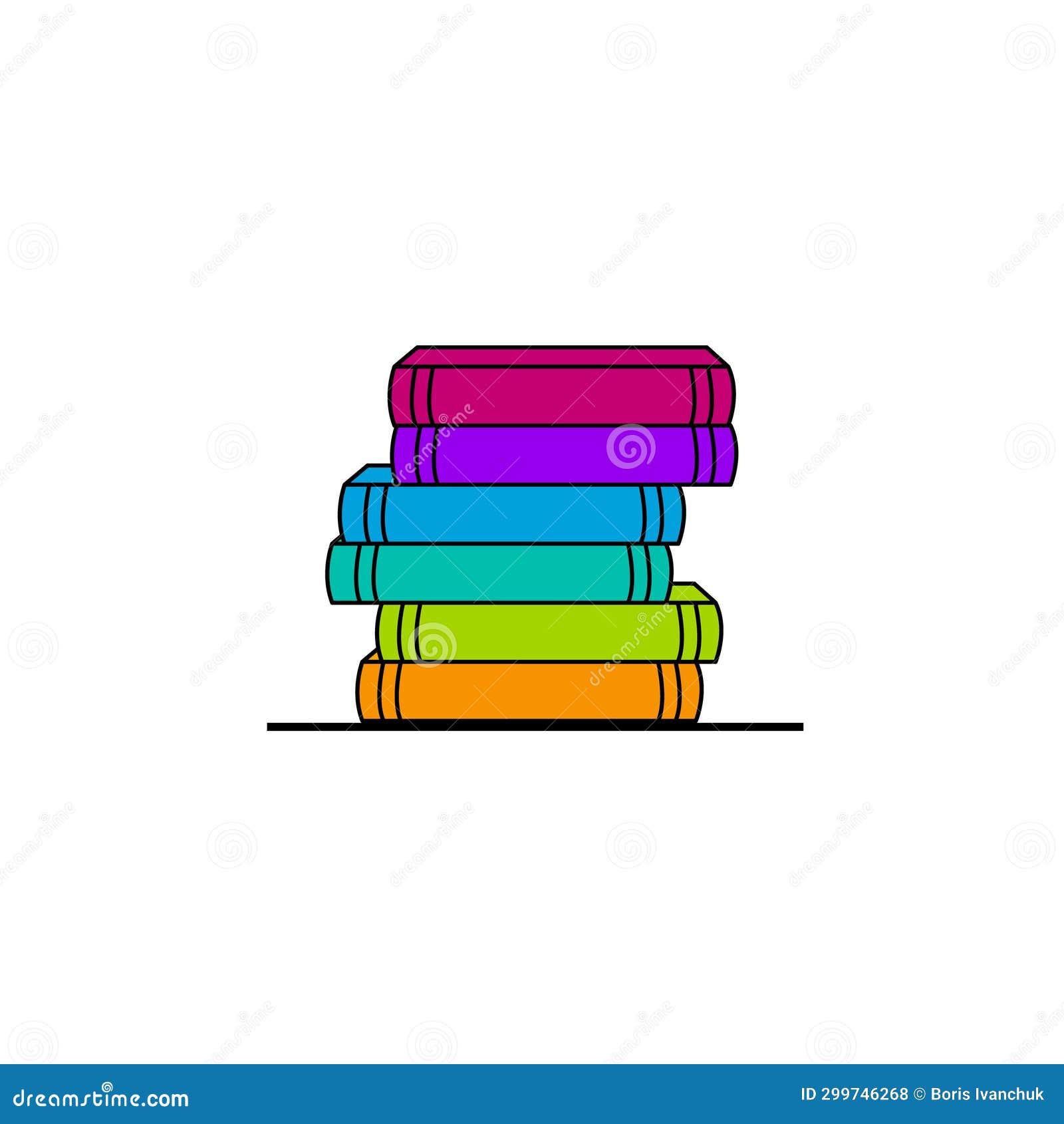 Stack Of Colored Pyramids That Makes Another Pyramid Stock Image ...