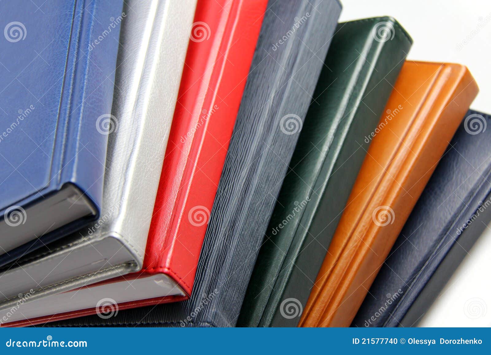 Stack of colorful books stock photo. Image of weekly - 21577740