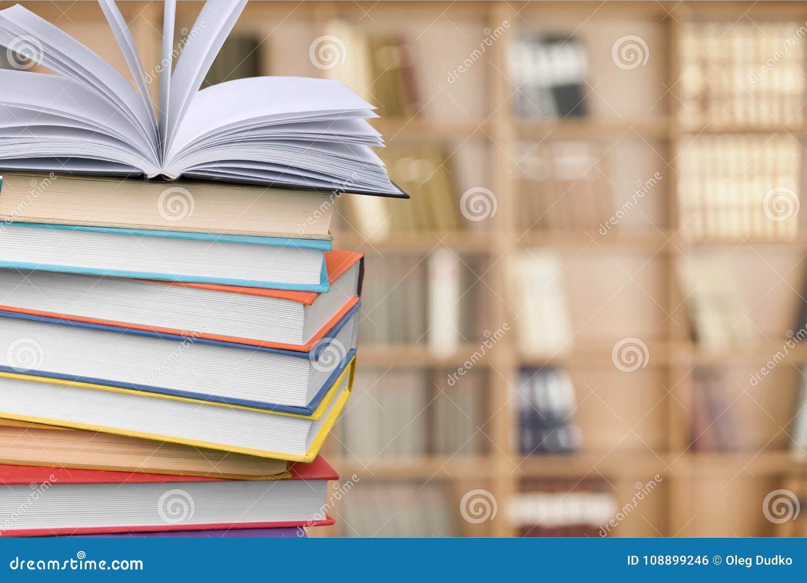 Stack of Colorful Books on Background Stock Photo - Image of historic ...