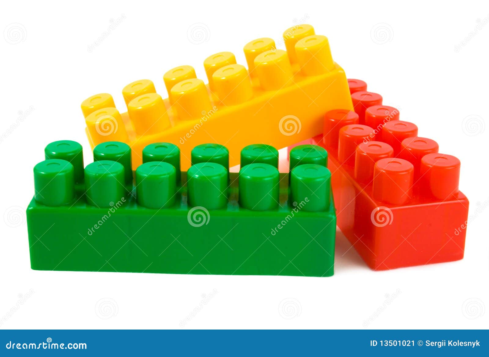Stack of Colorful Building Blocks Stock Image - Image of horizontal ...