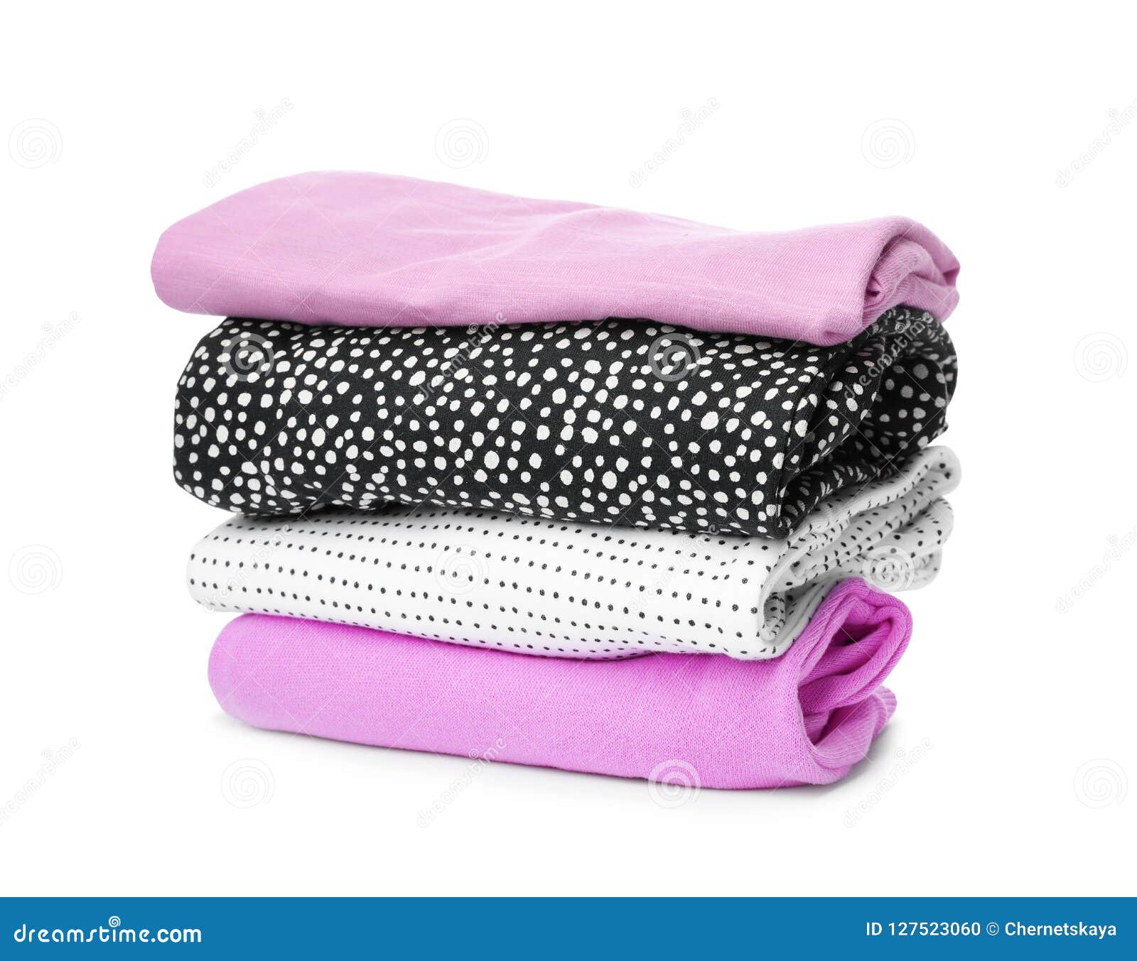Stack of Colorful Children`s Clothes Stock Photo - Image of children ...
