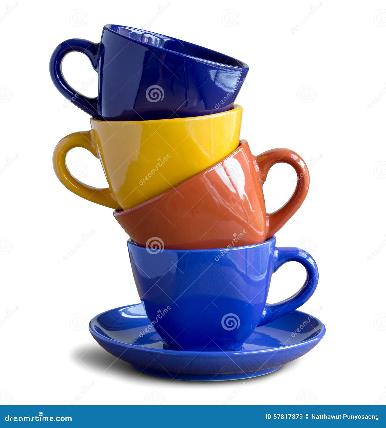Stack of Colorful Coffee Cups Stock Image - Image of cups, decorative ... Stack of Colorful Coffee Cups Stock Image - Image of cups, decorative ...