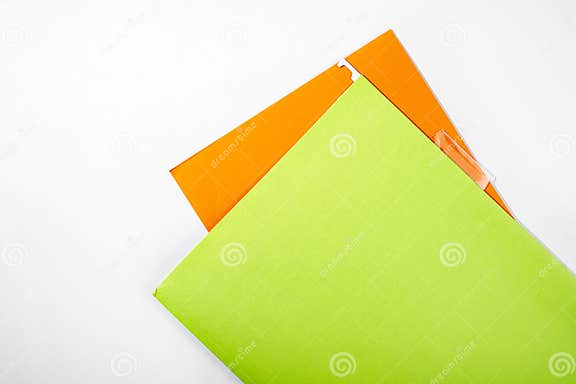Stack of Colorful Document Files Stock Image - Image of pile, report ...