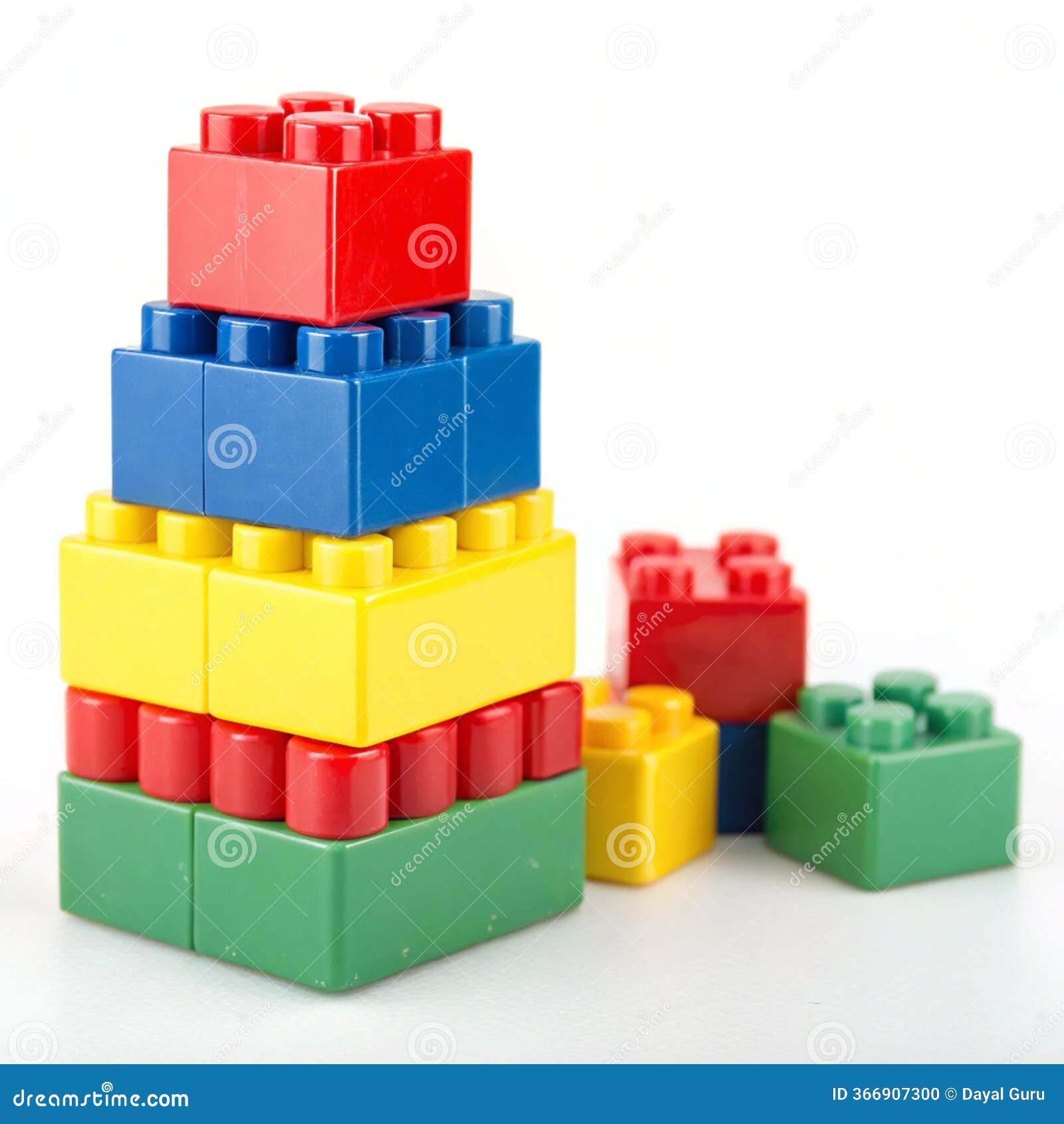 Colorful Lego Blocks. Bright And Playful Theme Concept Stock ...