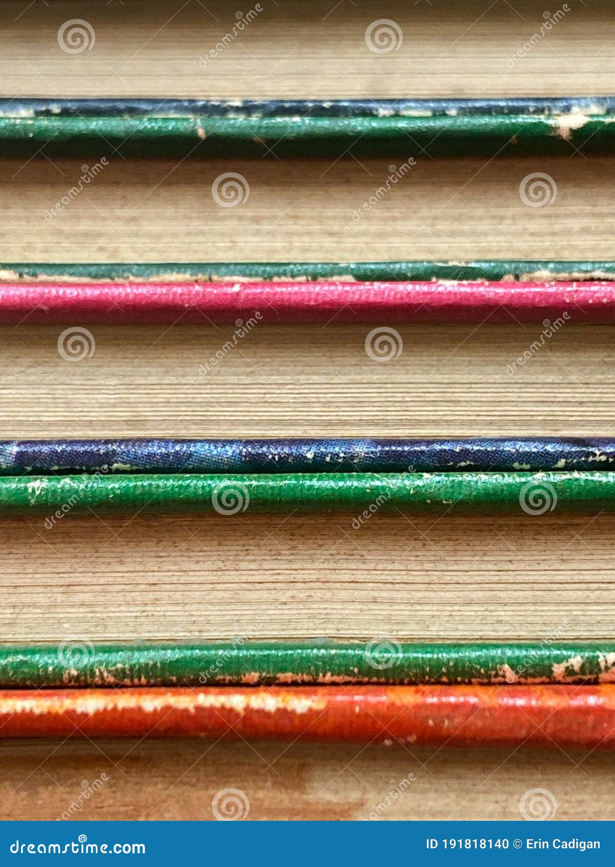 Stack of Colorful Old Books Stock Photo - Image of texture, classic ...