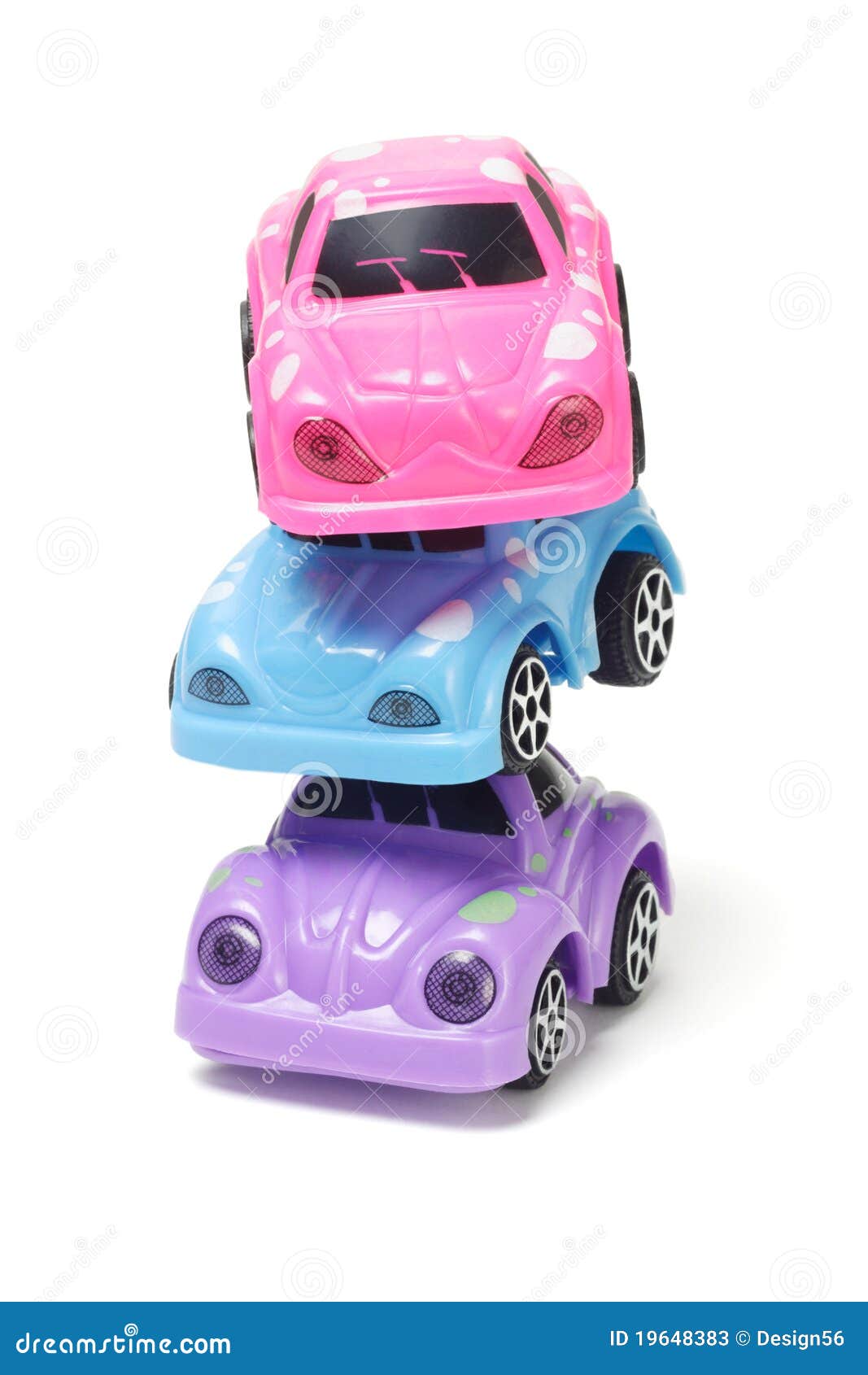Stack of Colorful Plastic Toy Cars Stock Image - Image of wheel, stack ...