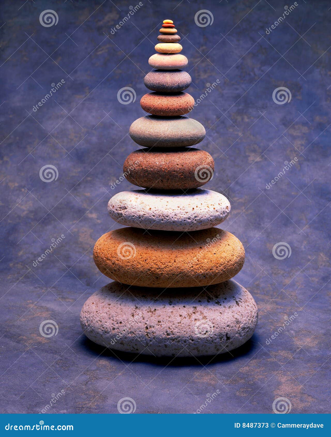 Stack of Colorful Stones stock image. Image of colors - 8487373