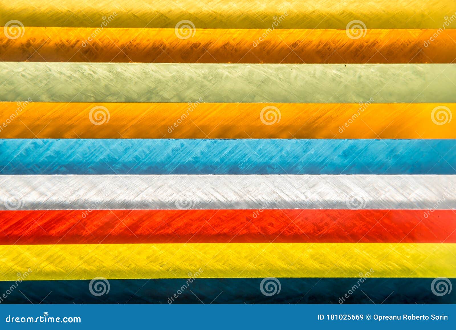 Stack of Coloured Cast Acrylic Sheet, Stock Image - Image of blue ...